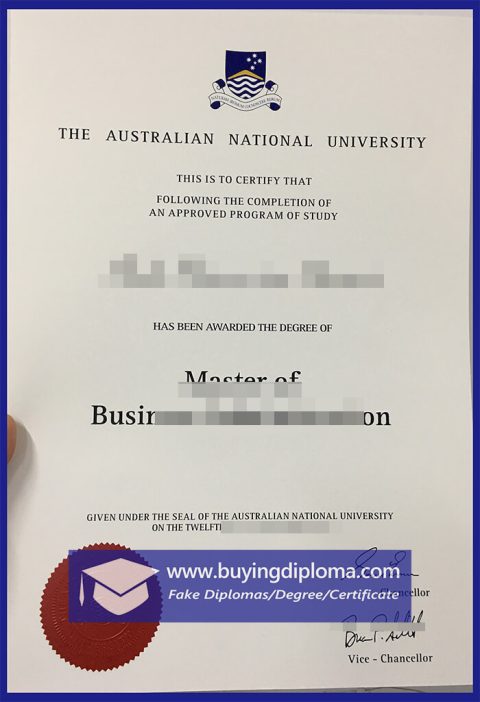 Buy a fake Australian National University Certificate | buy diploma